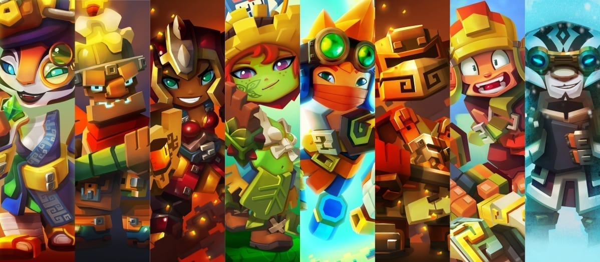 SkySaga: Infinite Isles - New sandbox voxel online title backed by ...