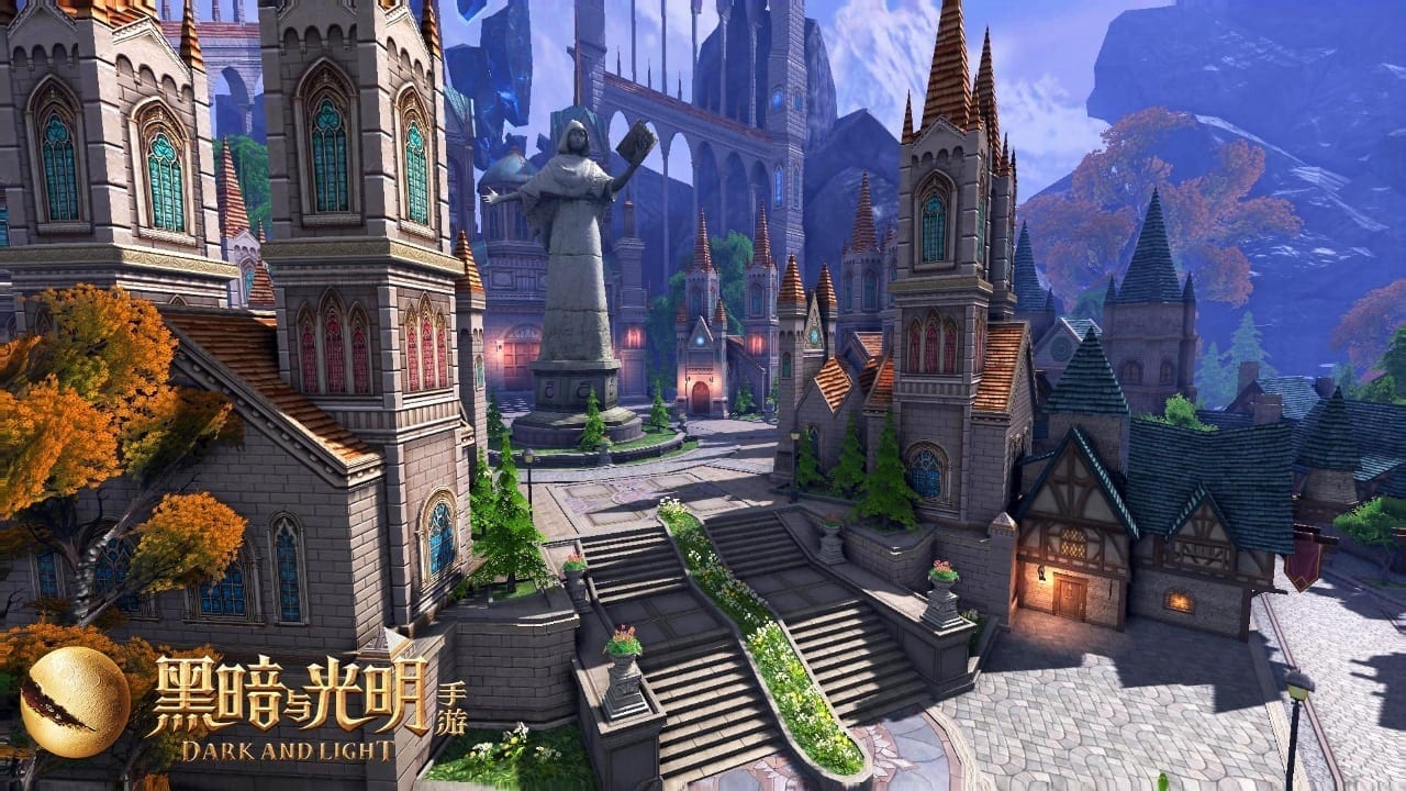 Dark and Light Mobile - Teaser trailer showcases in-game graphics - MMO ...