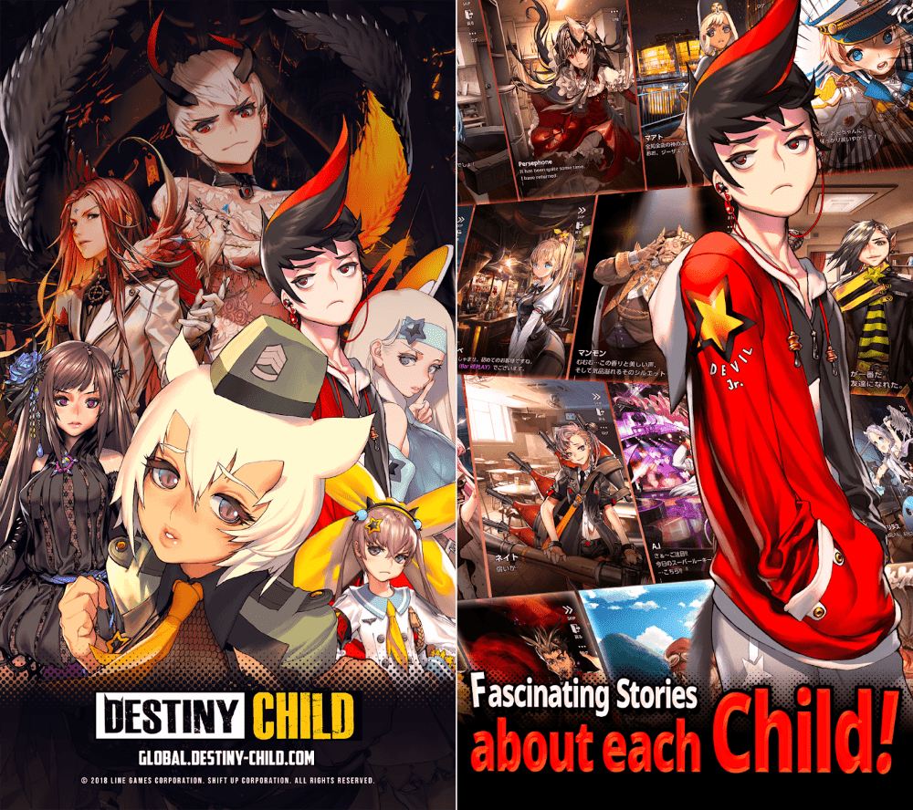 Destiny Child - Global launch begins for exciting new mobile card game ...
