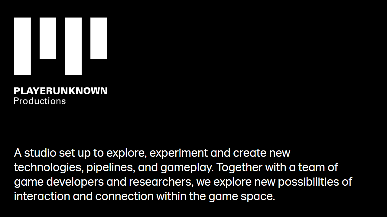 prologue - PlayerUnknown teases his new game at The Game Awards - MMO ...