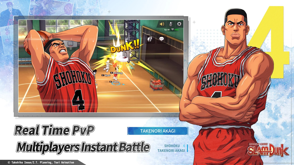 Slam Dunk - Global pre-registration begins for 3 vs 3 basketball mobile ...